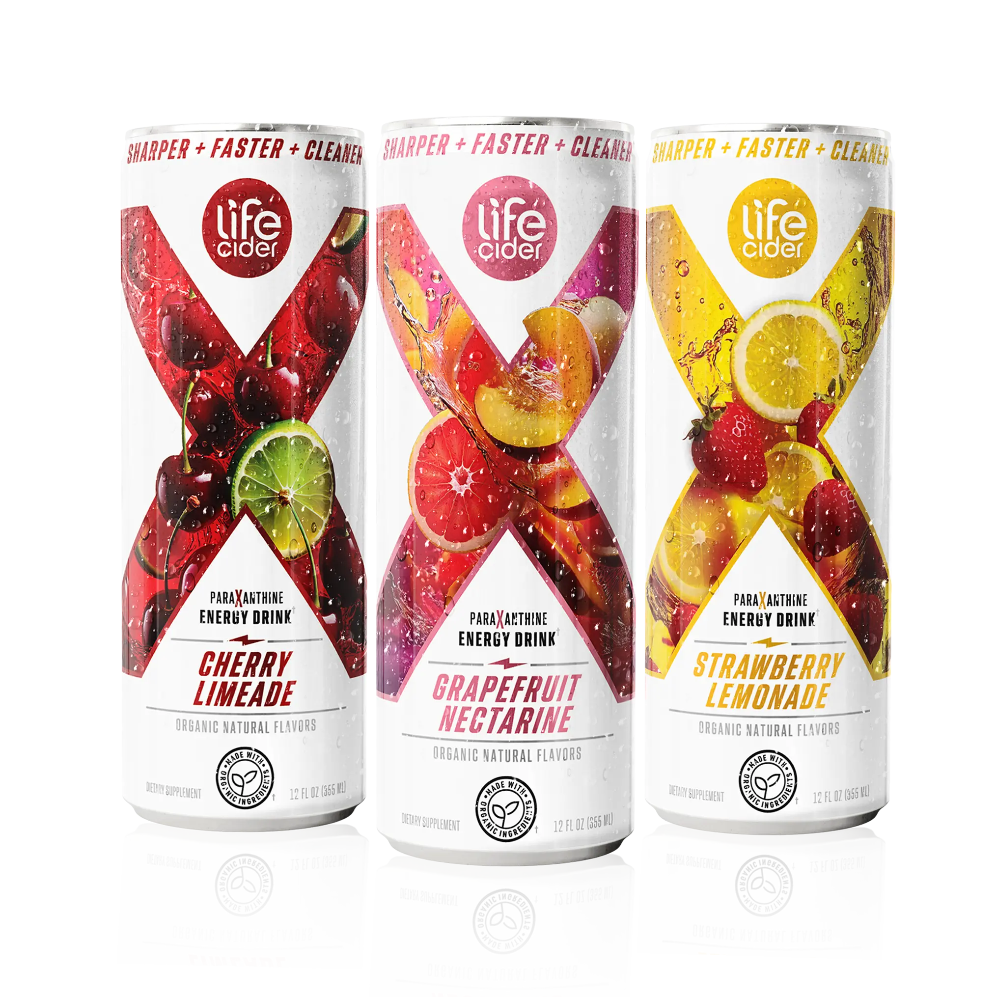 Life Cider X Paraxanthine Energy Drinks - Life Cider