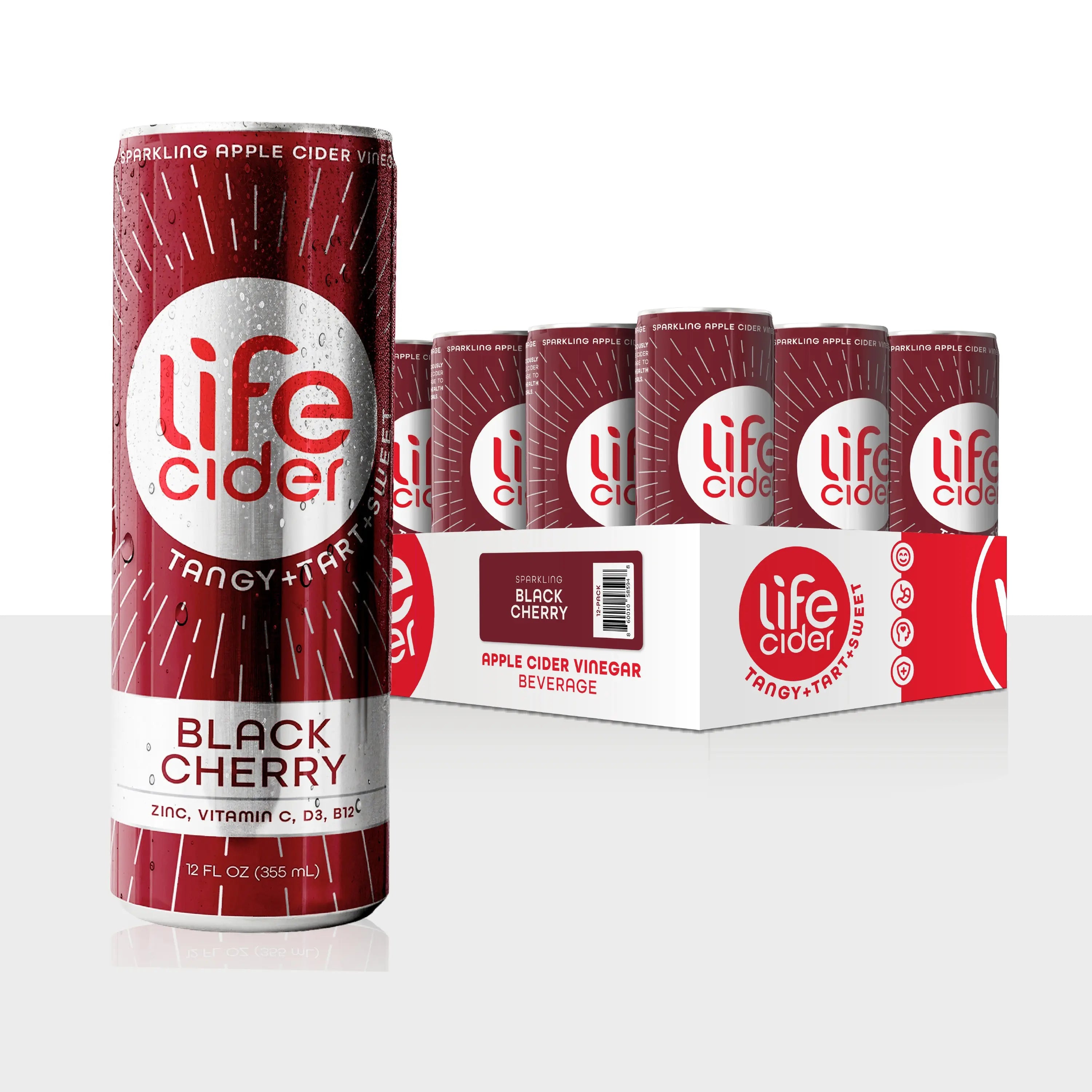 Black Cherry - 12 Pack - Life Cider